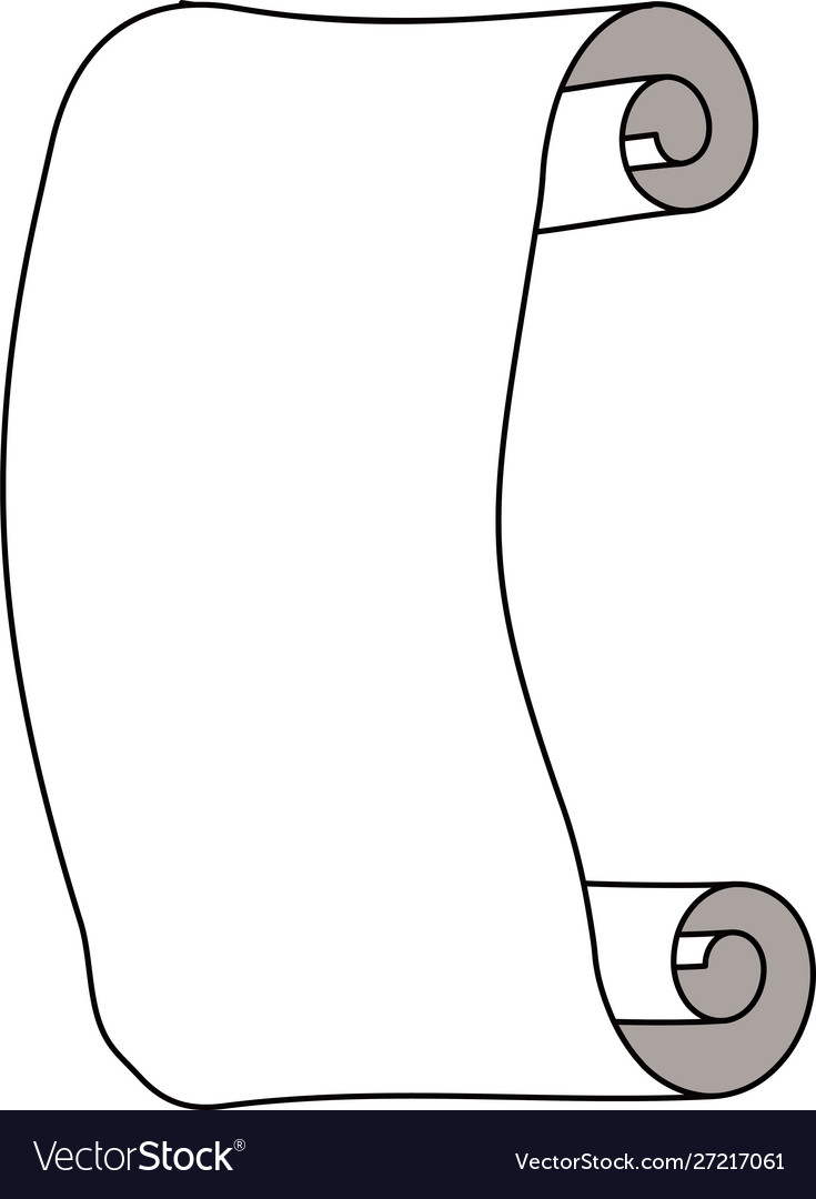 Paper scroll Royalty Free Vector Image - VectorStock