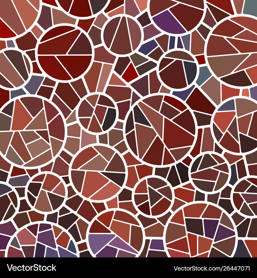 Abstract stained-glass mosaic background Vector Image