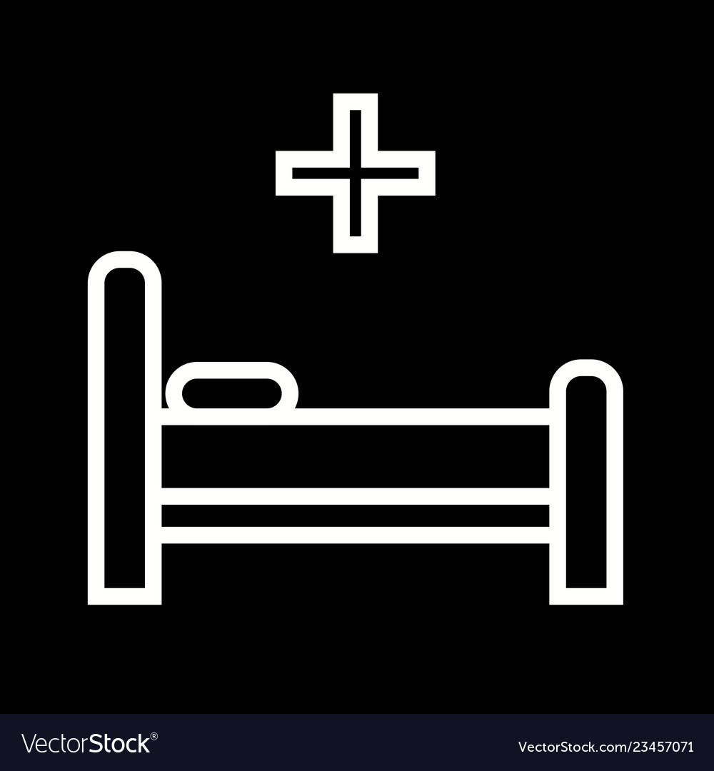 Bed icon Royalty Free Vector Image - VectorStock