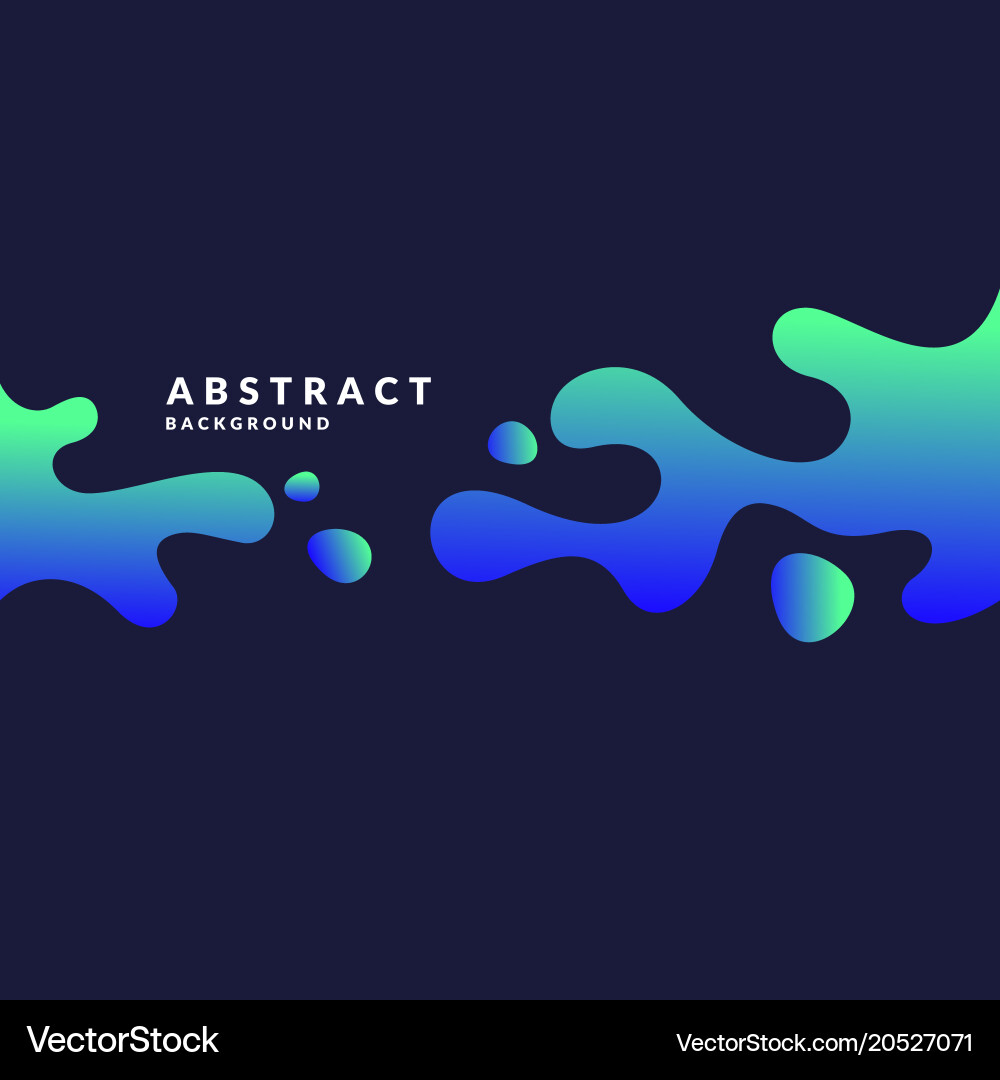 Bright poster with splatter minimal Royalty Free Vector