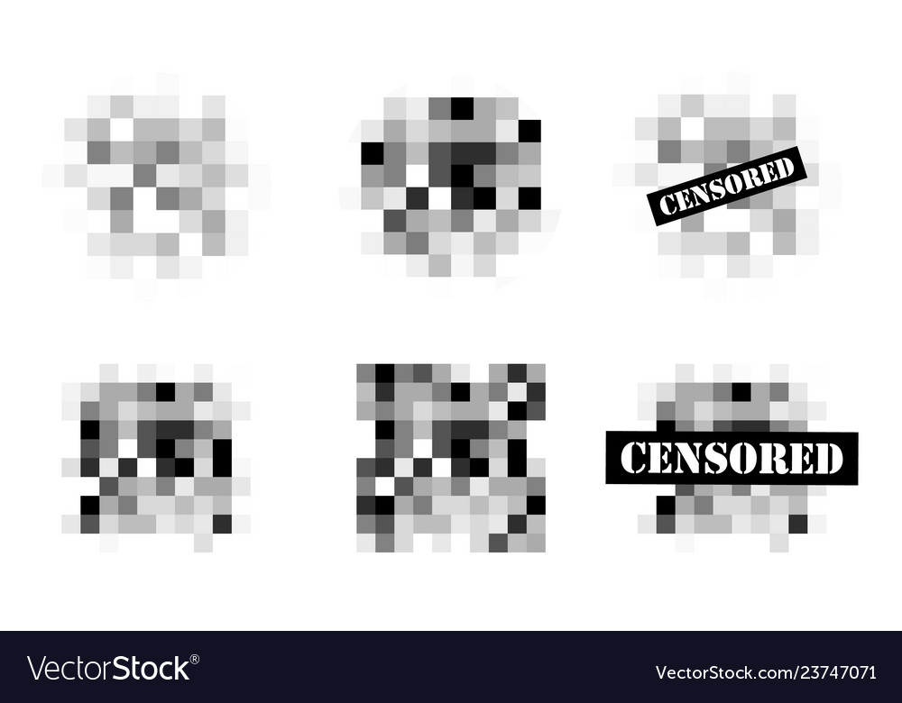 Censored template Royalty Free Vector Image - VectorStock