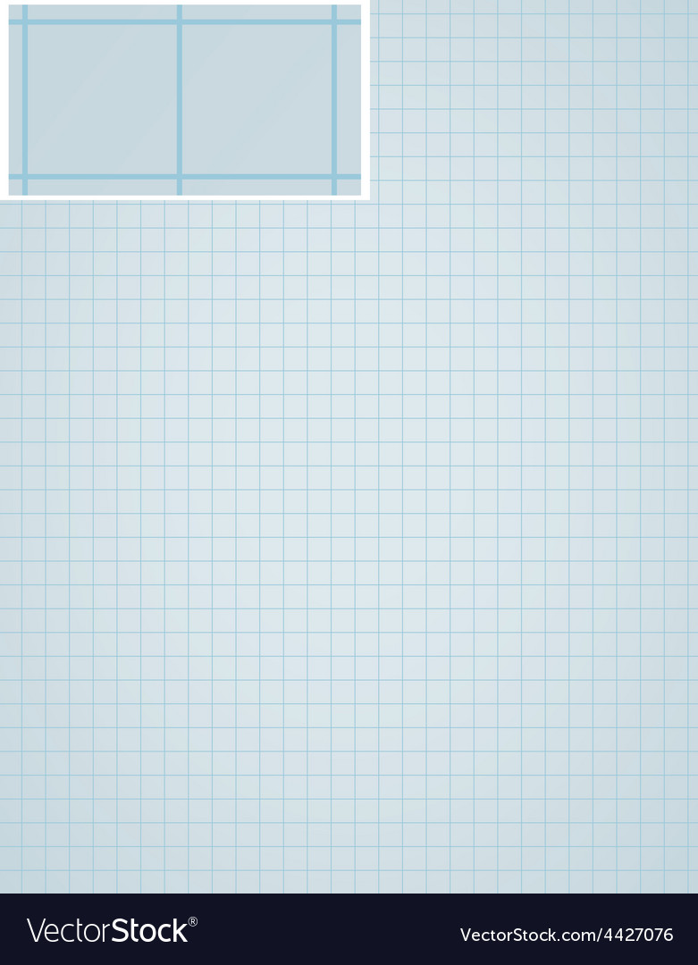 Graph paper Royalty Free Vector Image - VectorStock