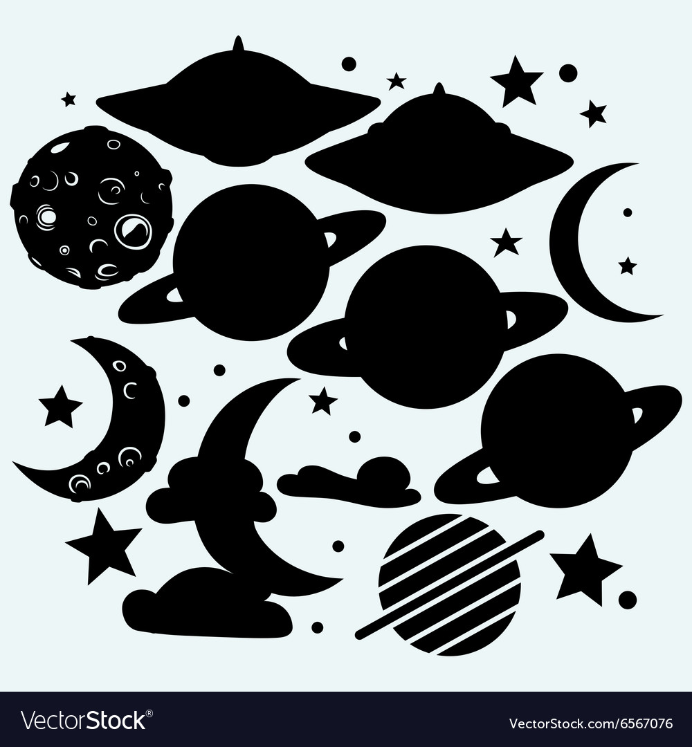 Outer space Royalty Free Vector Image - VectorStock