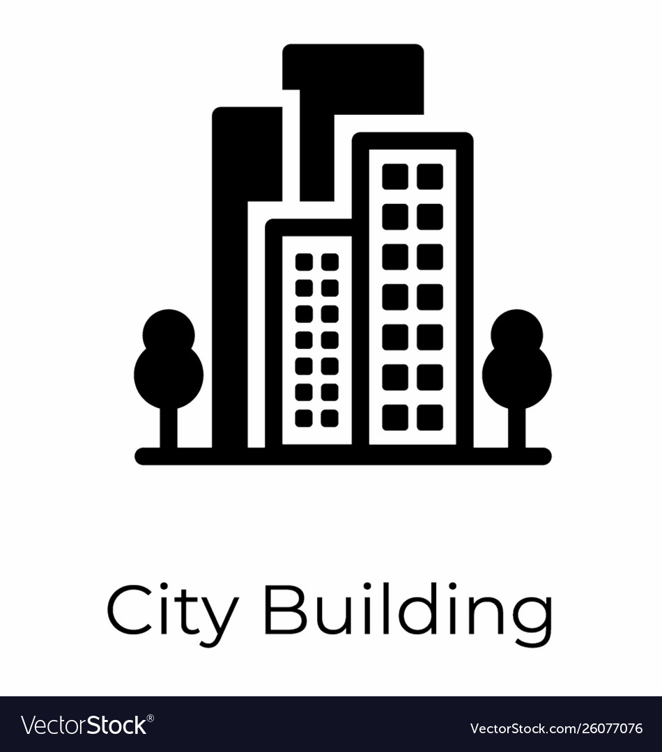 Skyscraper building Royalty Free Vector Image - VectorStock