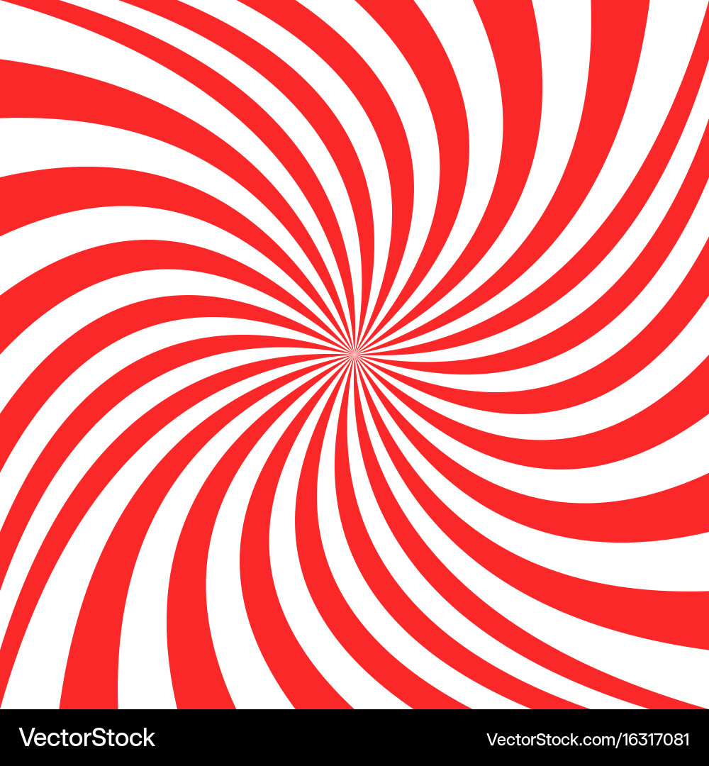 Abstract swirl background from spiral ray stripes Vector Image