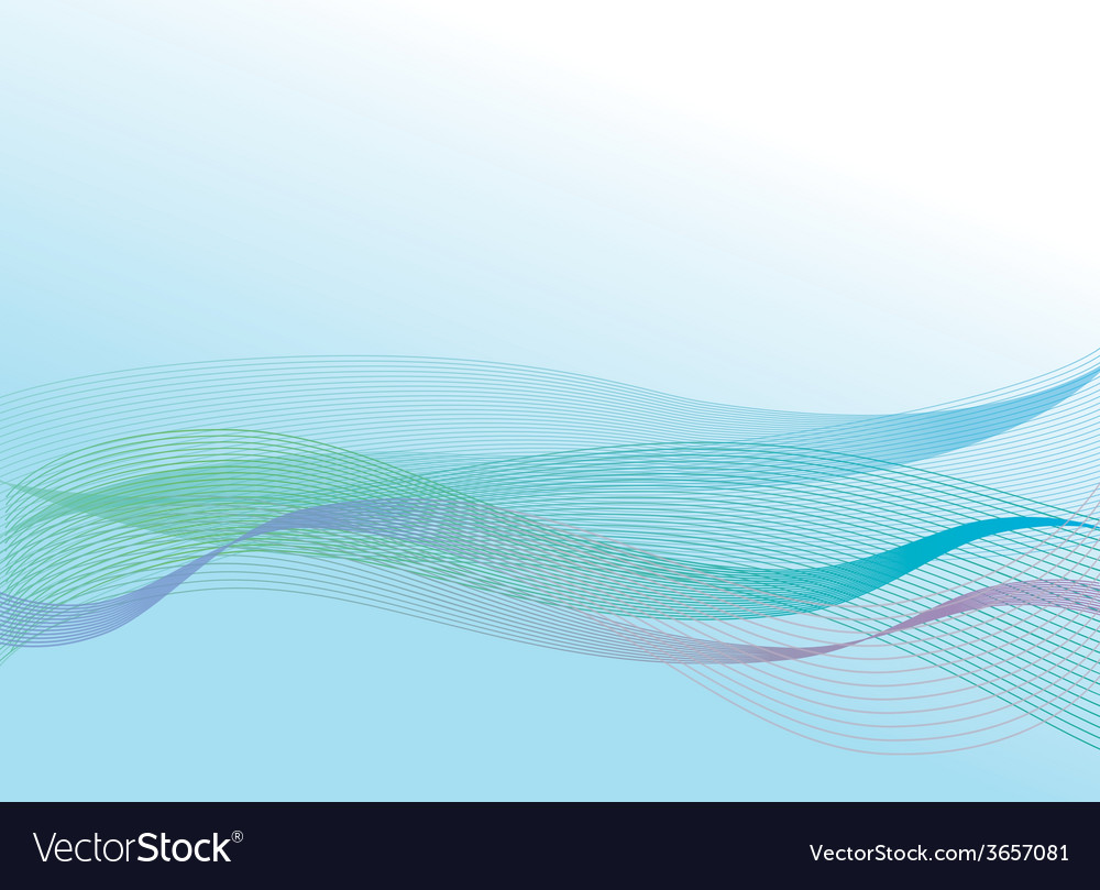 Waves Royalty Free Vector Image - VectorStock