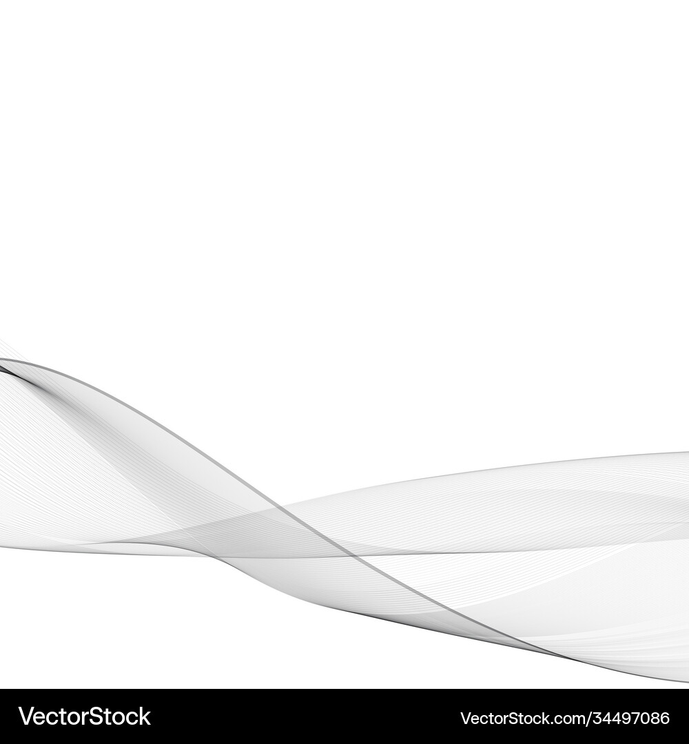 Elegant speed futuristic high-tech swoosh wave Vector Image
