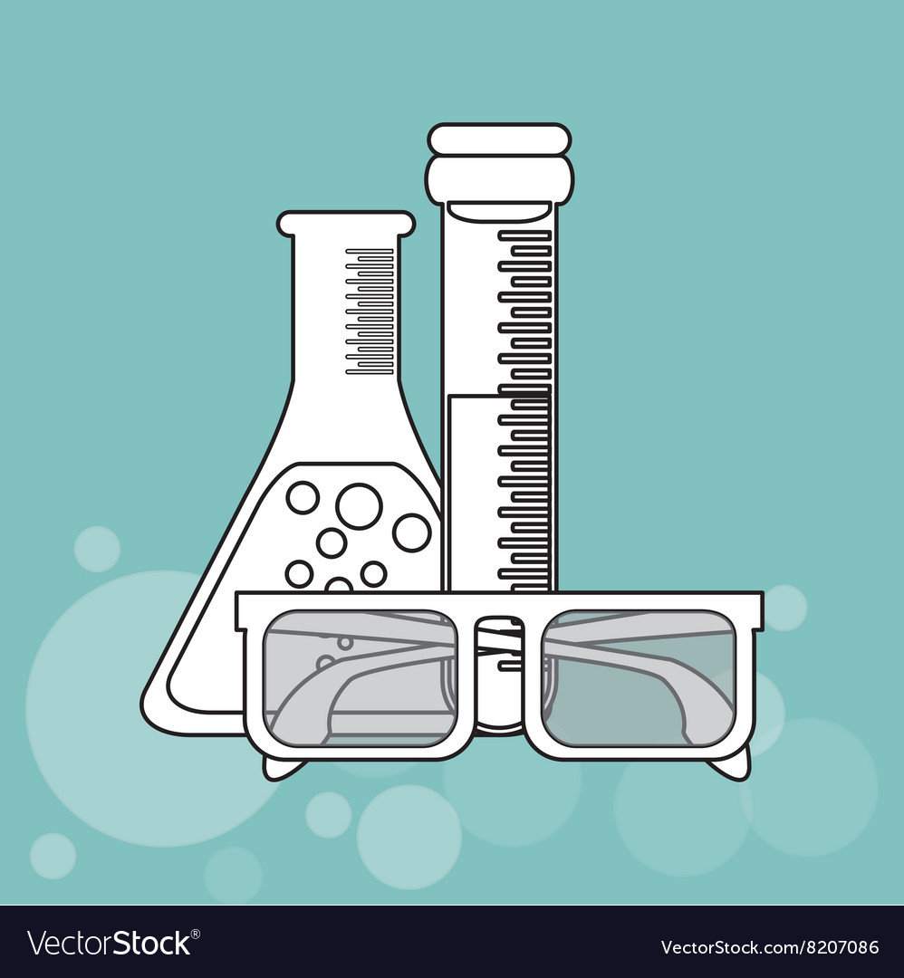 Flask icon design Royalty Free Vector Image - VectorStock