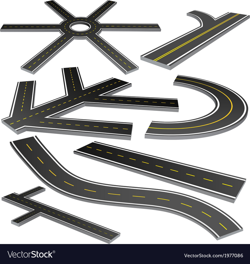 Road Royalty Free Vector Image - VectorStock