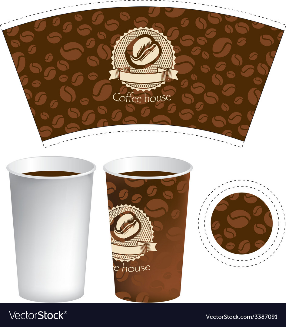 Coffee cup Royalty Free Vector Image - VectorStock