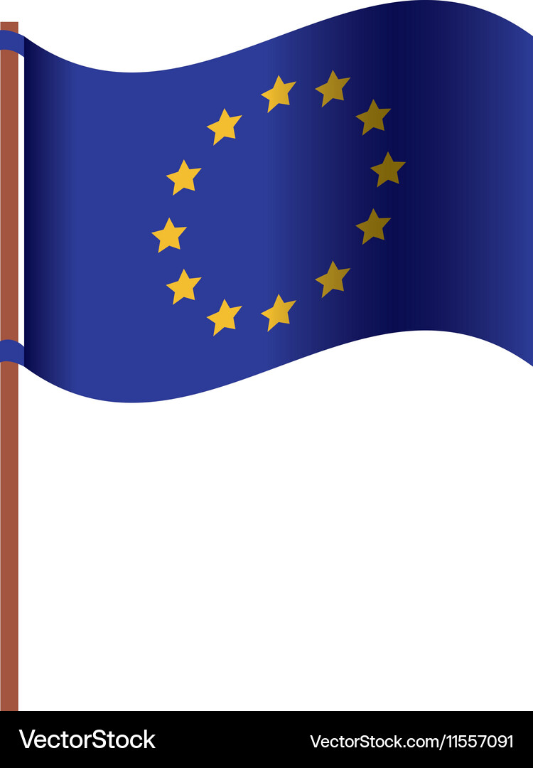 Isolated european union design Royalty Free Vector Image