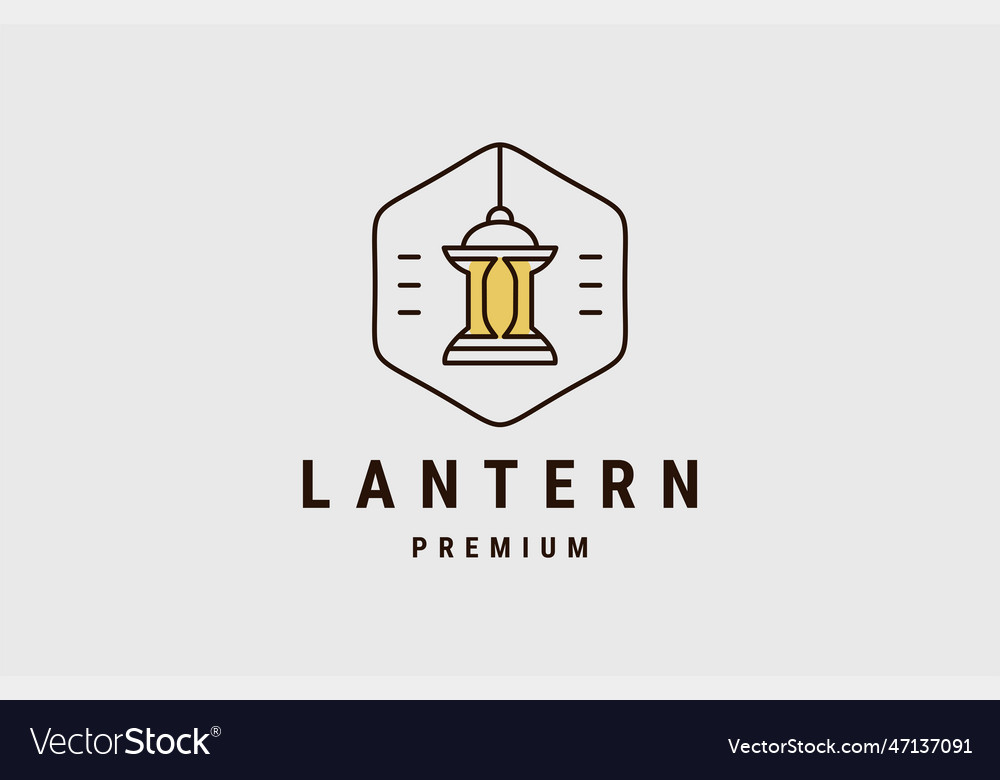 Lantern Royalty Free Vector Image - VectorStock