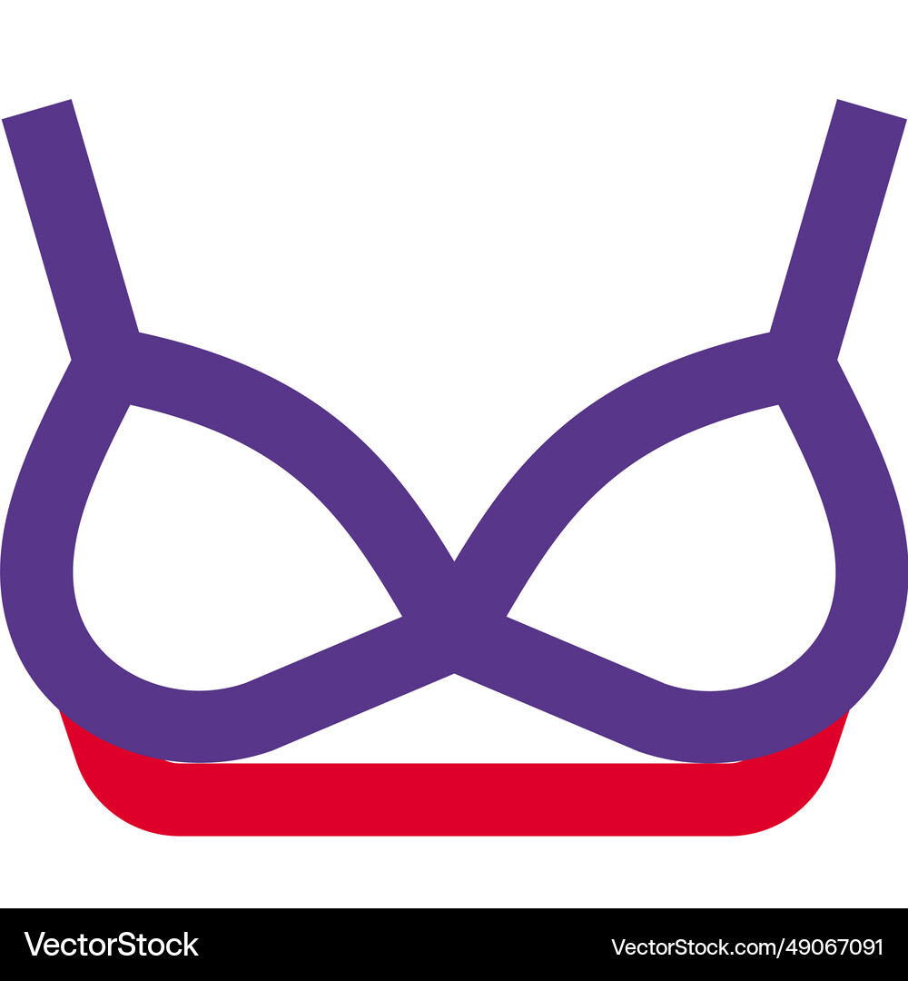 Pushup bra designed for women comfort Royalty Free Vector