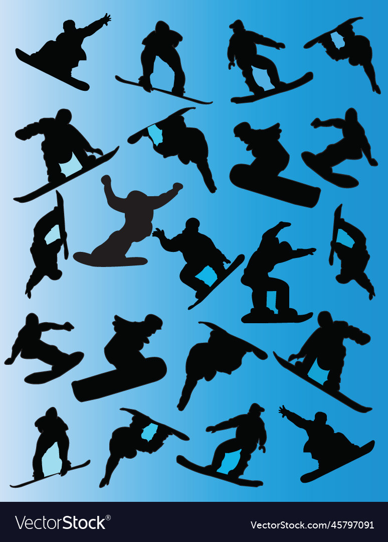 Snowboard Royalty Free Vector Image - VectorStock