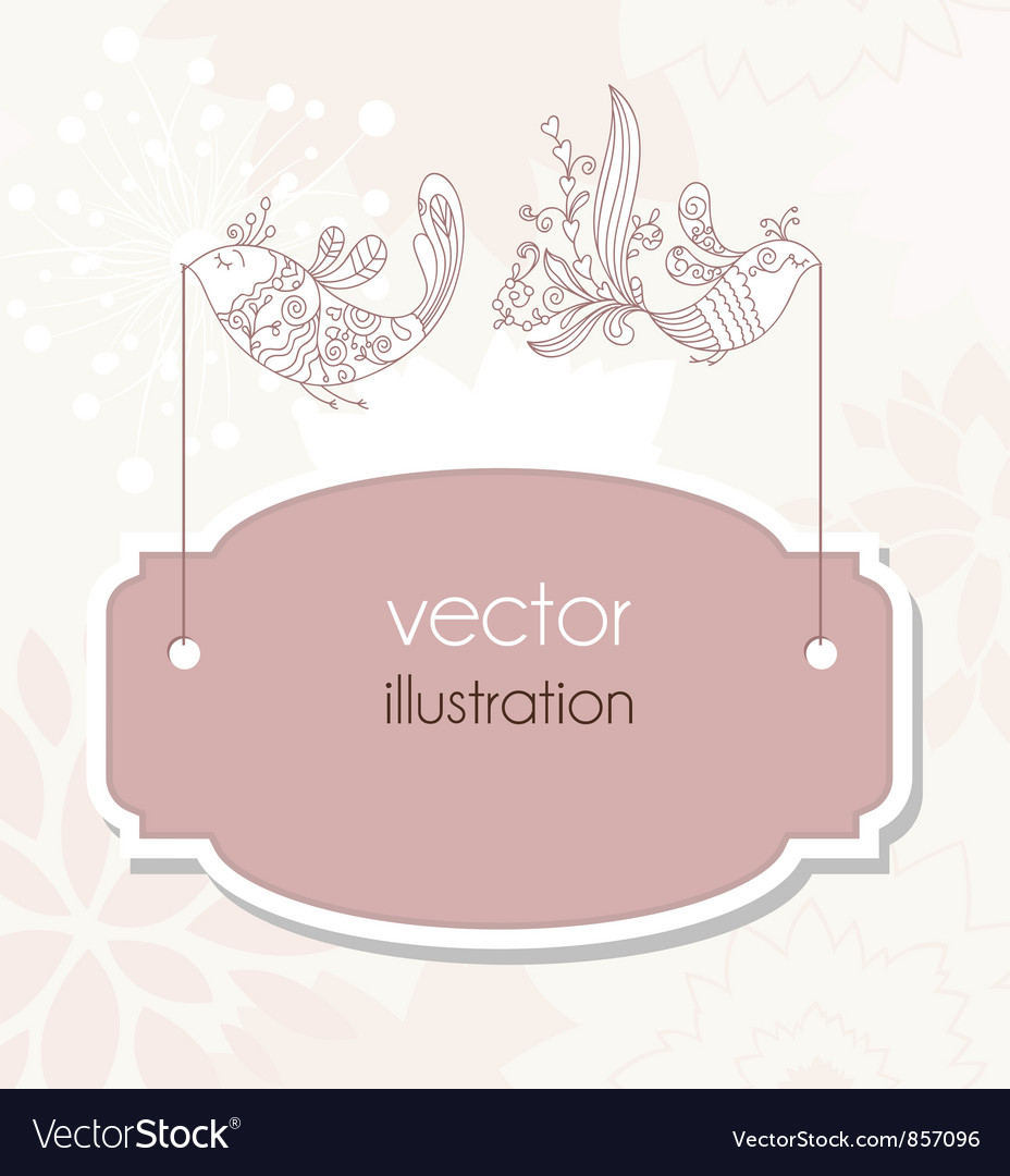 Abstract frame Royalty Free Vector Image - VectorStock