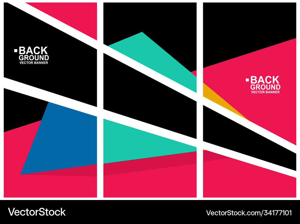 Layout brand label design banner social media post