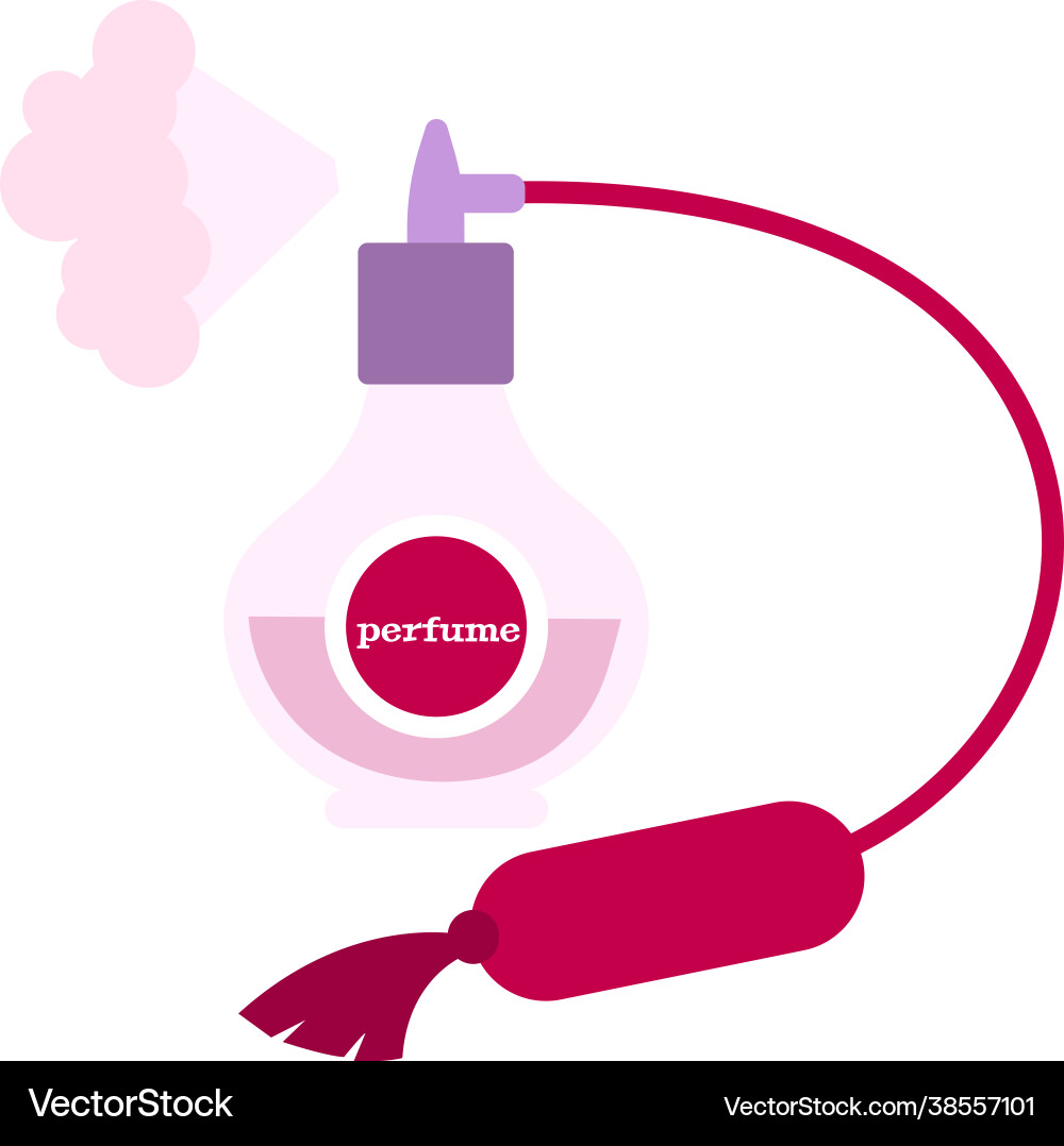 Perfume flat Royalty Free Vector Image - VectorStock