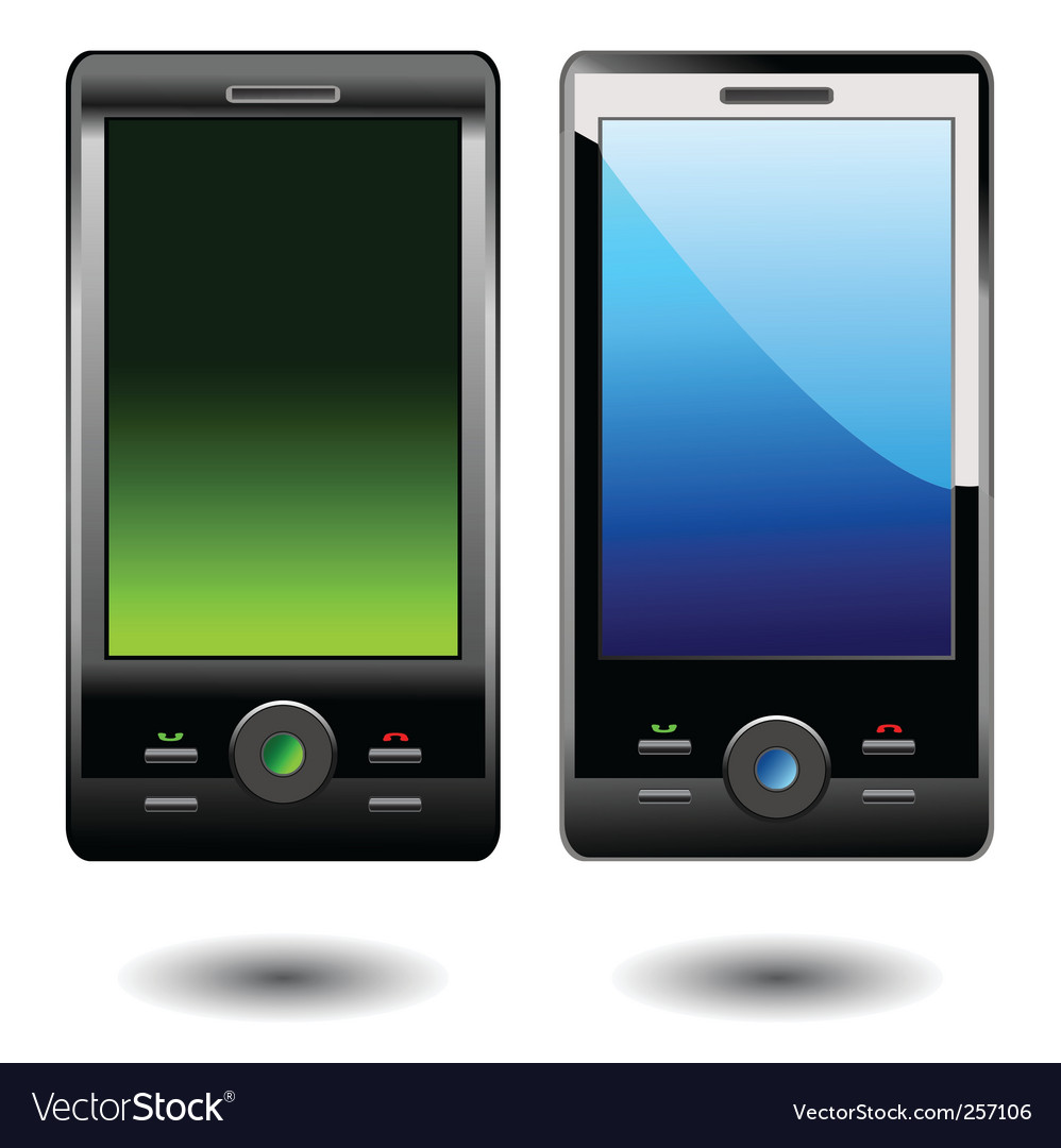 Mobile phone Royalty Free Vector Image - VectorStock