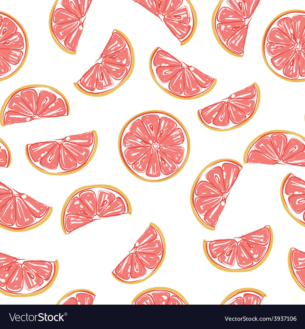 Seamless grapefruit pattern Royalty Free Vector Image Seamless grapefruit pattern Royalty Free Vector Image