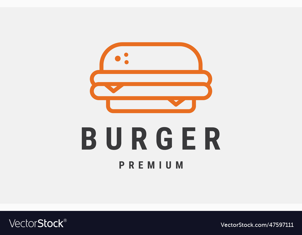 Burger Royalty Free Vector Image - VectorStock