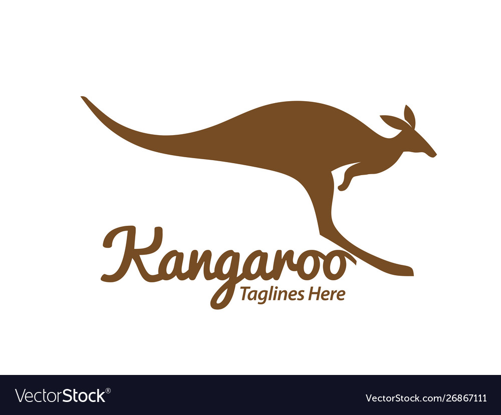 Kangaroo Royalty Free Vector Image - VectorStock