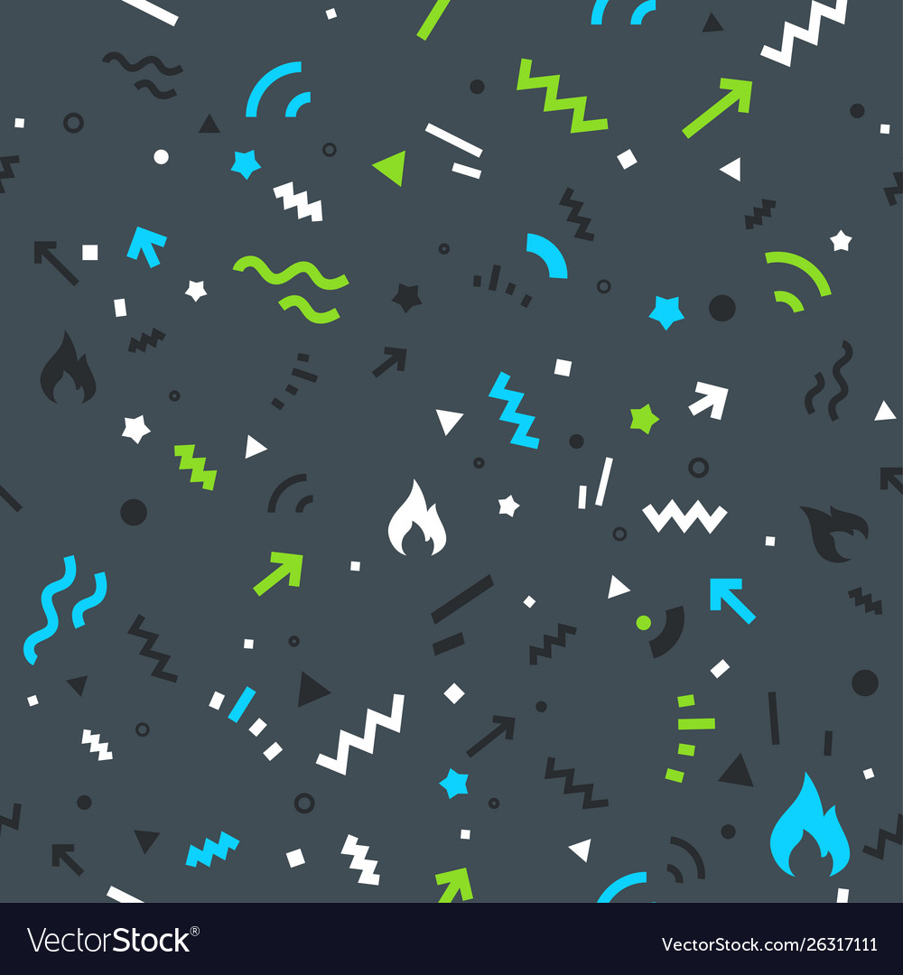 Seamless pattern wrapping paper design template Vector Image