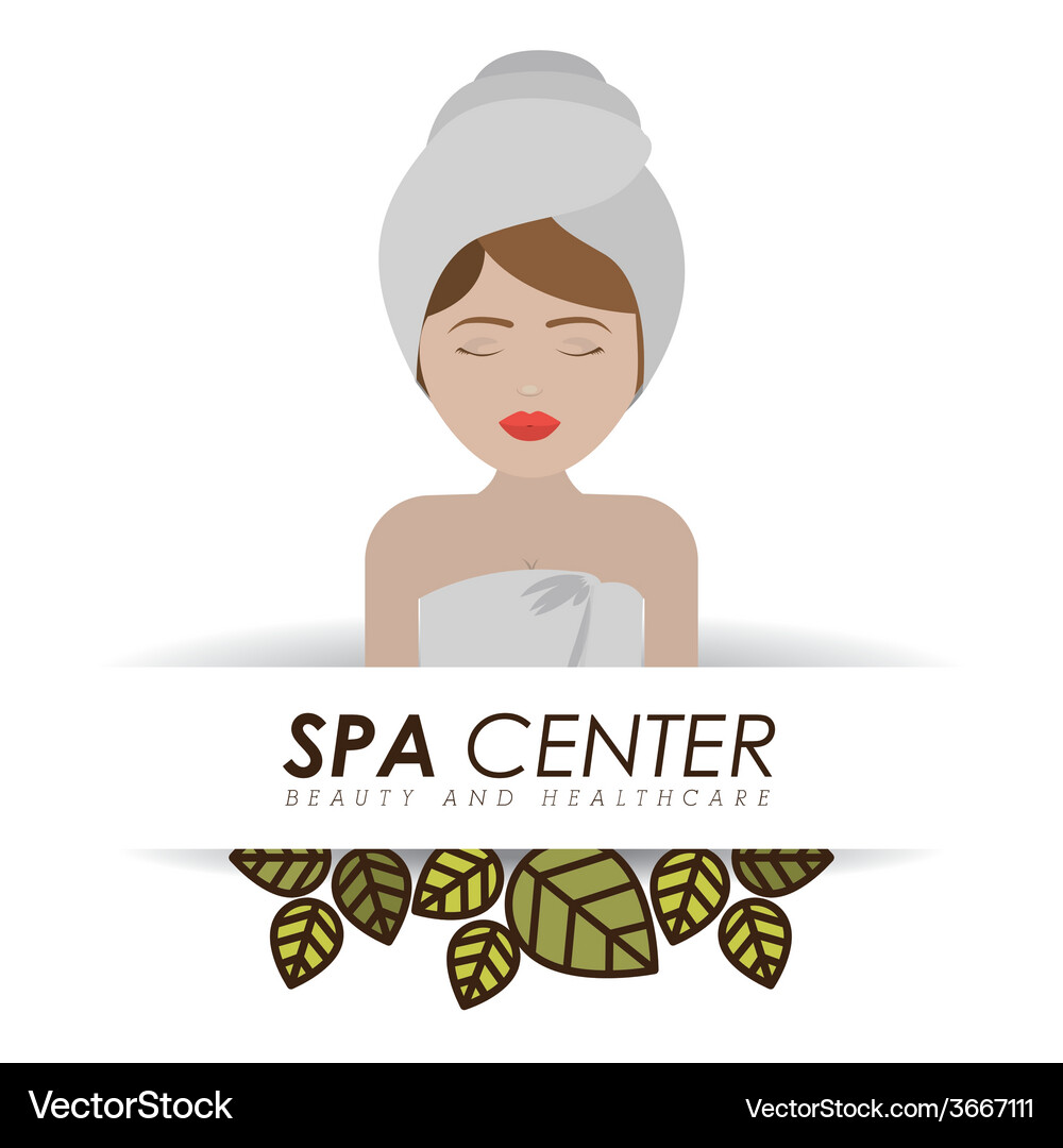 Spa design Royalty Free Vector Image - VectorStock
