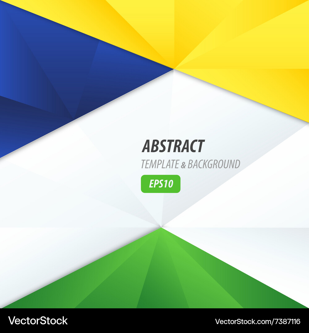 Design crumpled paper 2 color Royalty Free Vector Image