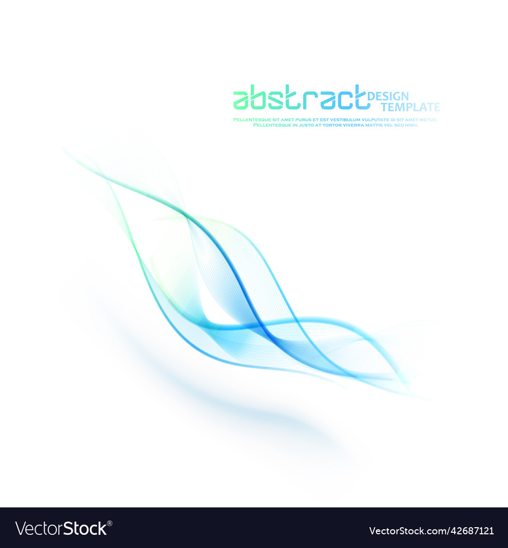 Abstract wavy background Royalty Free Vector Image