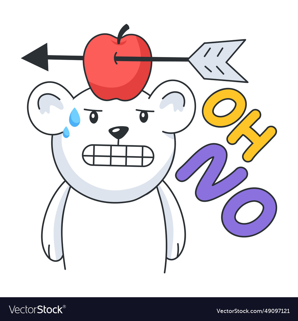 Apple target Royalty Free Vector Image - VectorStock