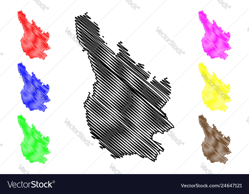 Caerphilly map Royalty Free Vector Image - VectorStock