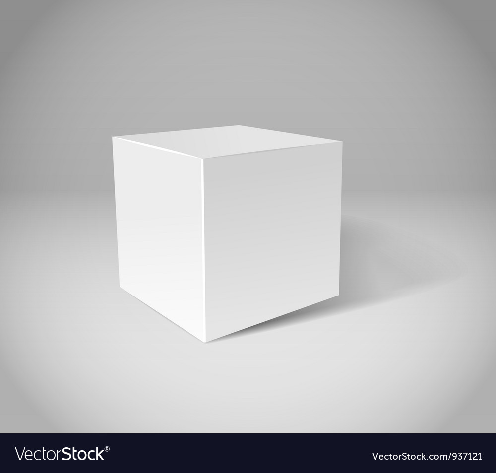 Cube Royalty Free Vector Image - VectorStock