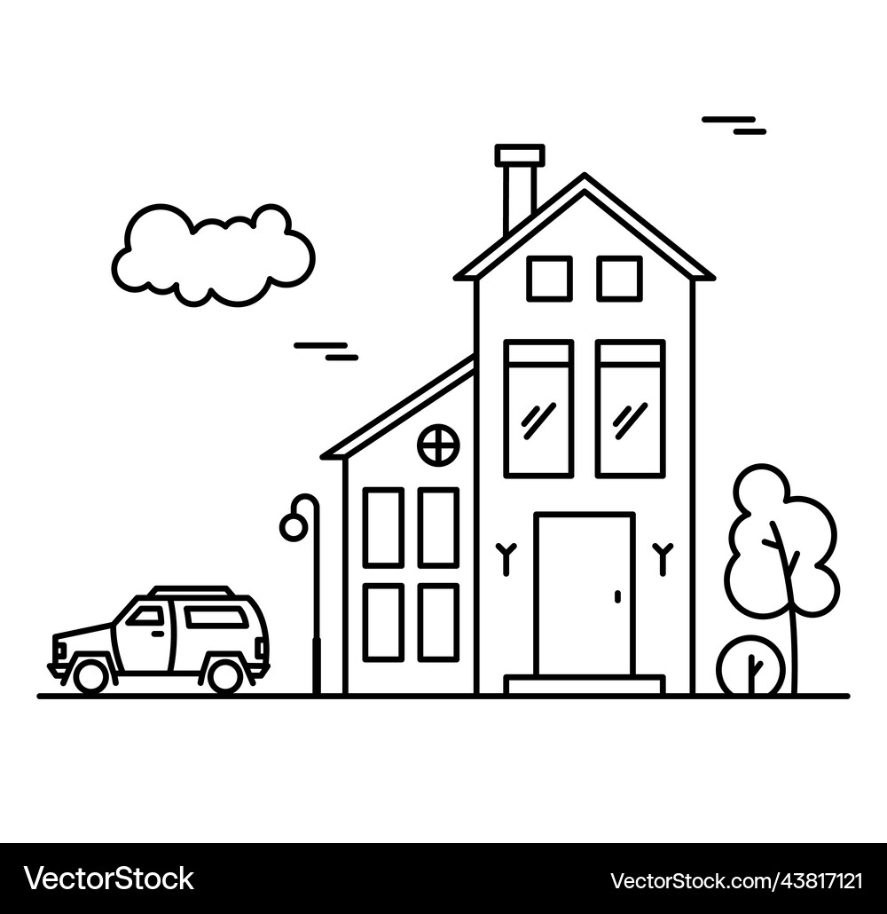 Outline concept collection Royalty Free Vector Image
