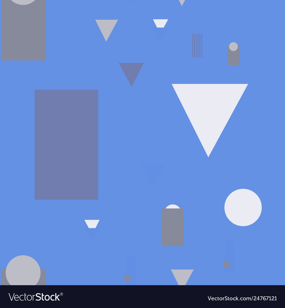 Simple geometry seamless pattern Royalty Free Vector Image