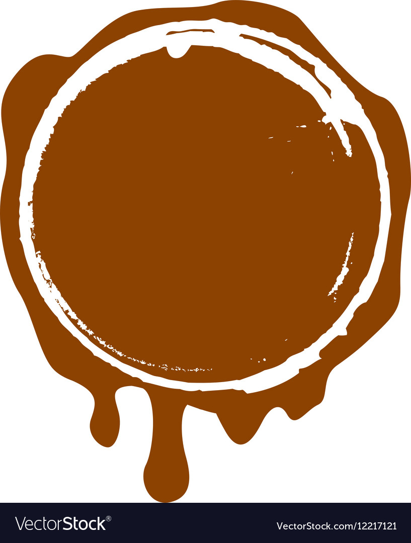 Stamp chocolate Royalty Free Vector Image - VectorStock