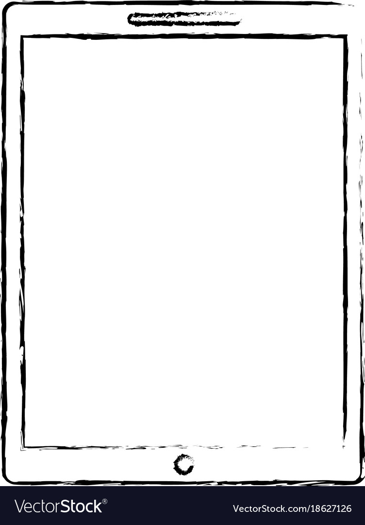 Device technology tablet computer gadget Vector Image