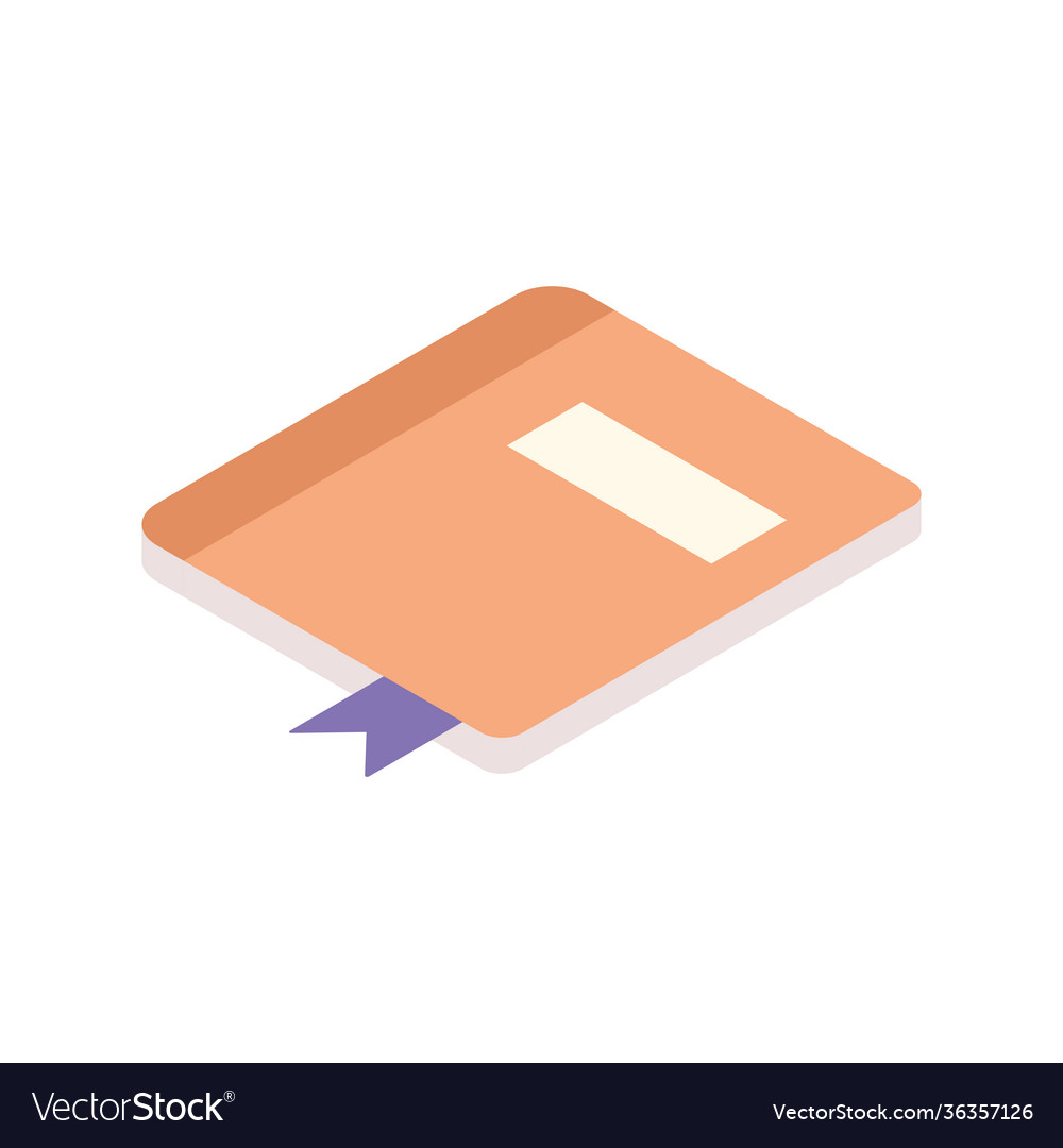 Office folder documents isometric icon Royalty Free Vector