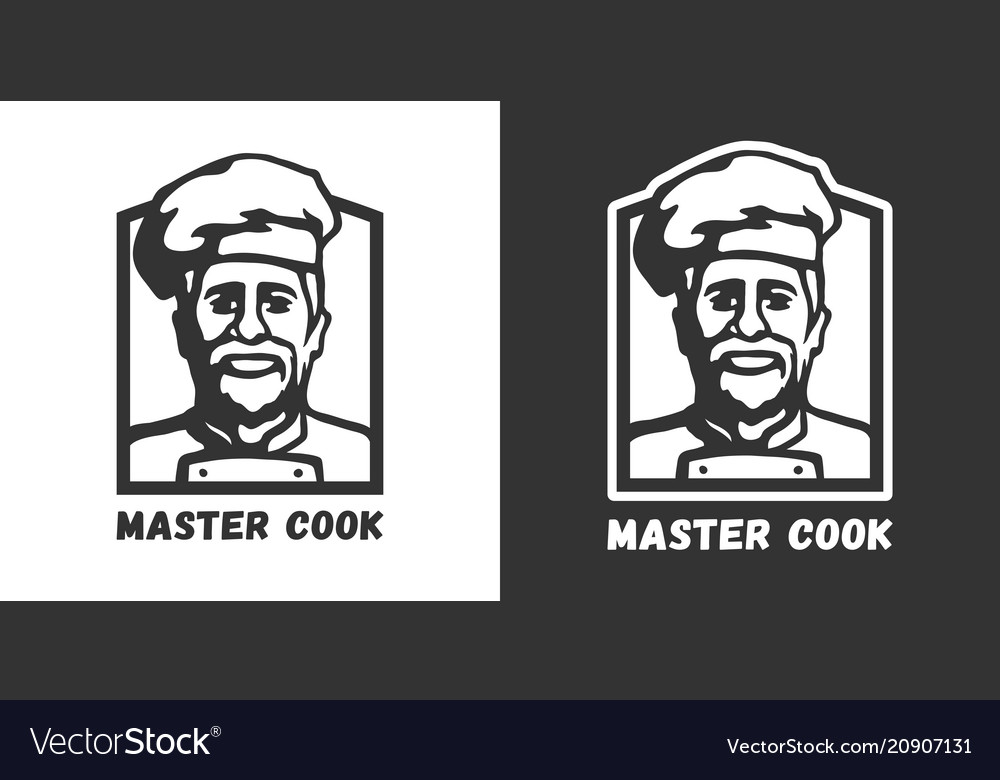 Master cook logo Royalty Free Vector Image - VectorStock