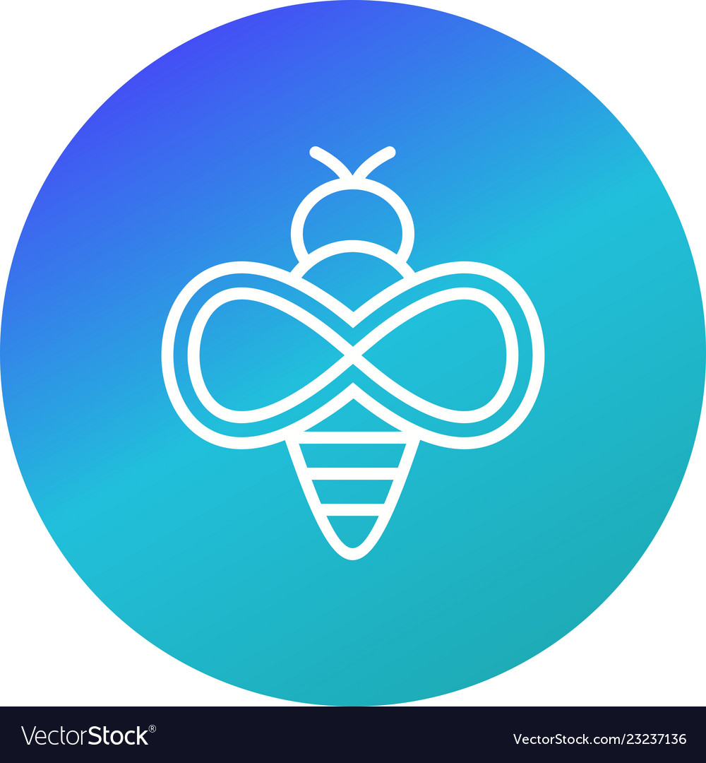 Bee icon Royalty Free Vector Image - VectorStock