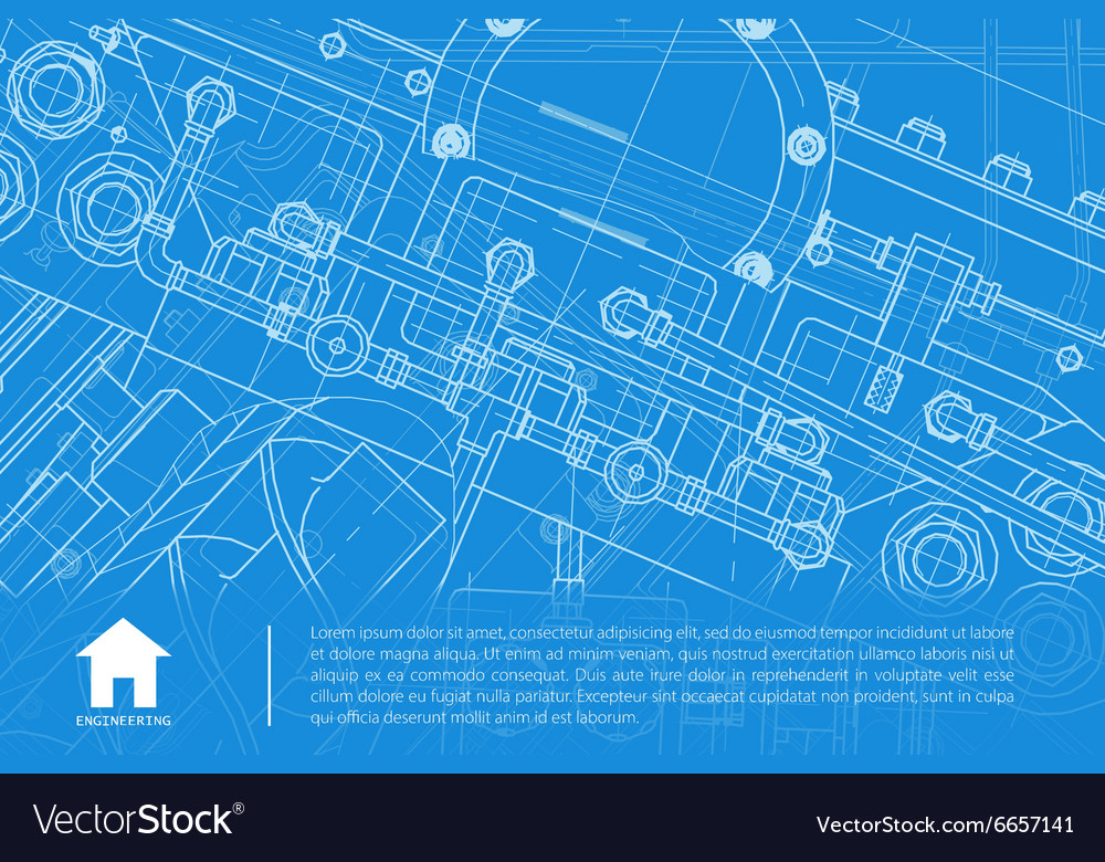 Architect background Royalty Free Vector Image