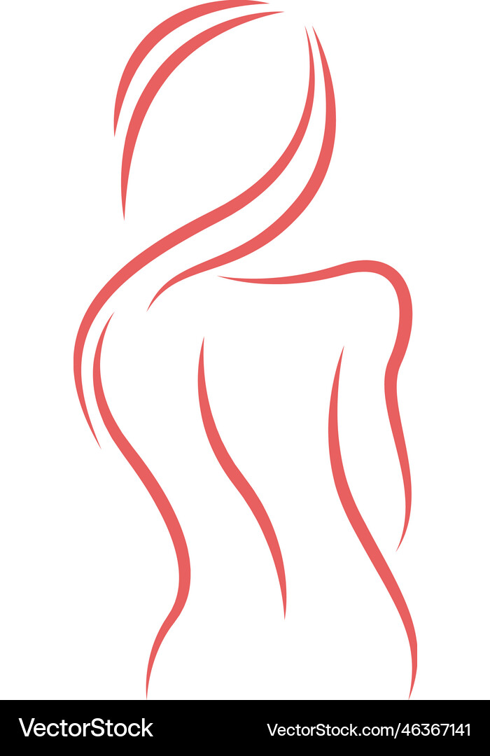 Beautiful woman icon design template Royalty Free Vector