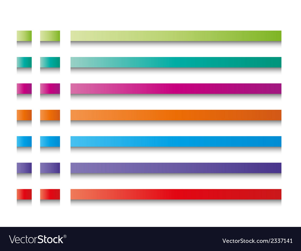 Color lines Royalty Free Vector Image - VectorStock