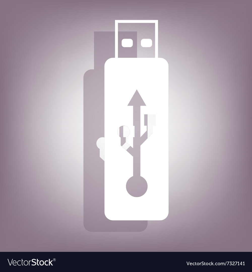 Usb flash drive Royalty Free Vector Image - VectorStock
