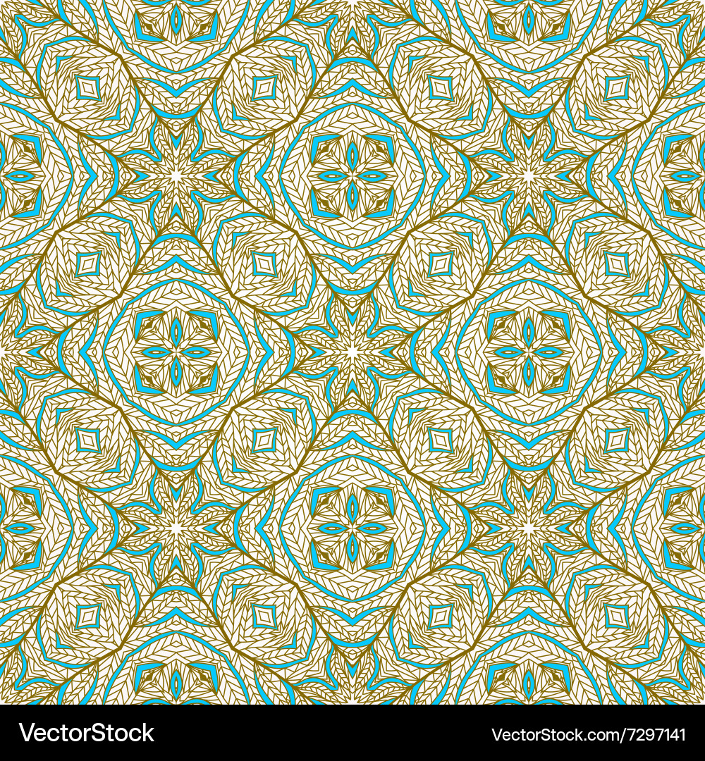 Vintage ornamental seamless pattern Royalty Free Vector