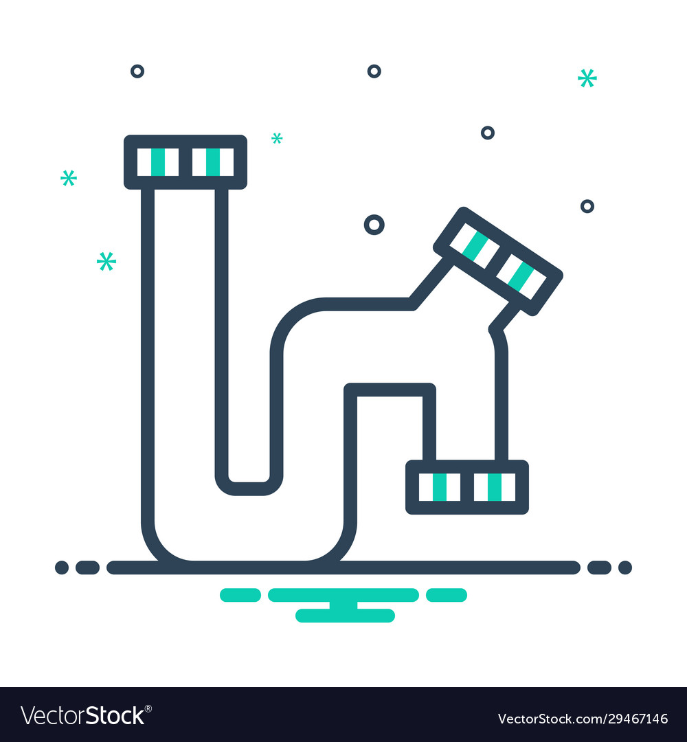 Pipe Royalty Free Vector Image - VectorStock