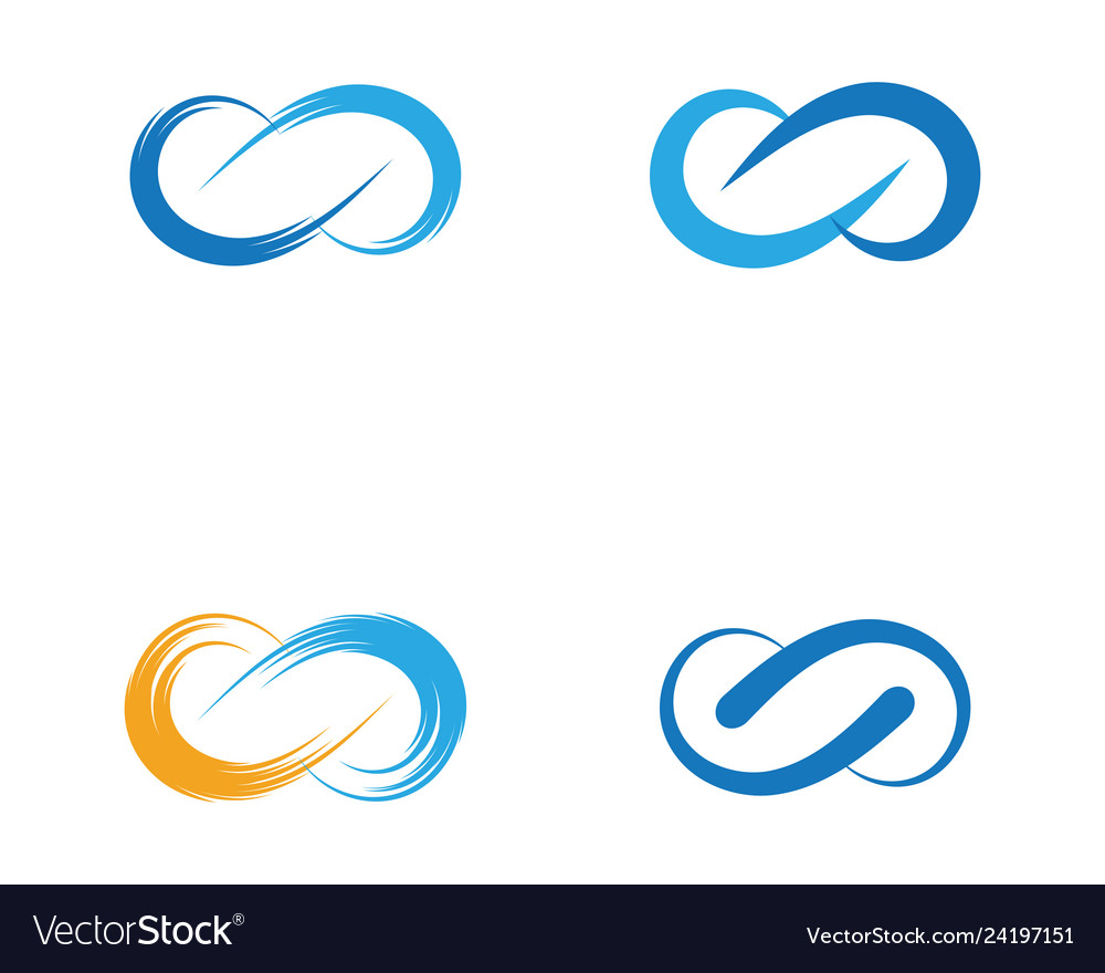 Infinity design Royalty Free Vector Image - VectorStock