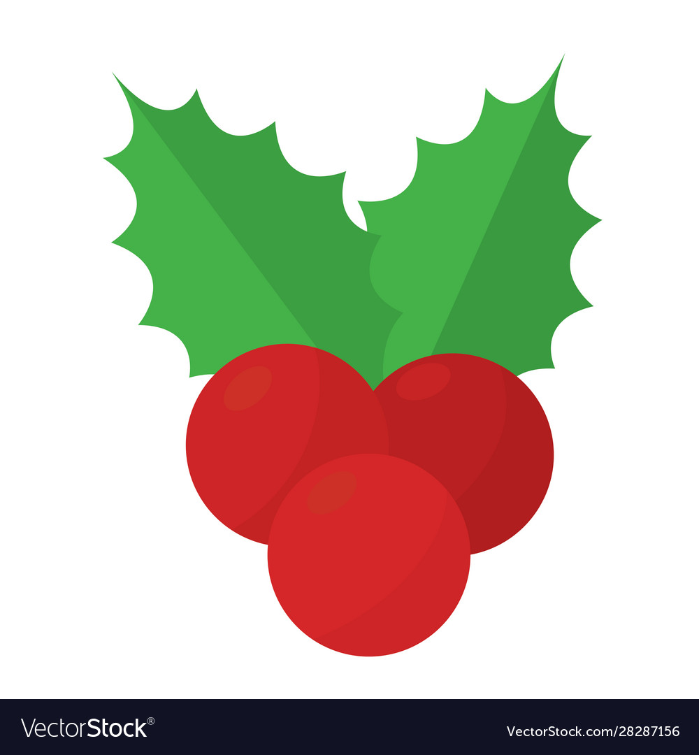 Isolated christmas ornament icon Royalty Free Vector Image