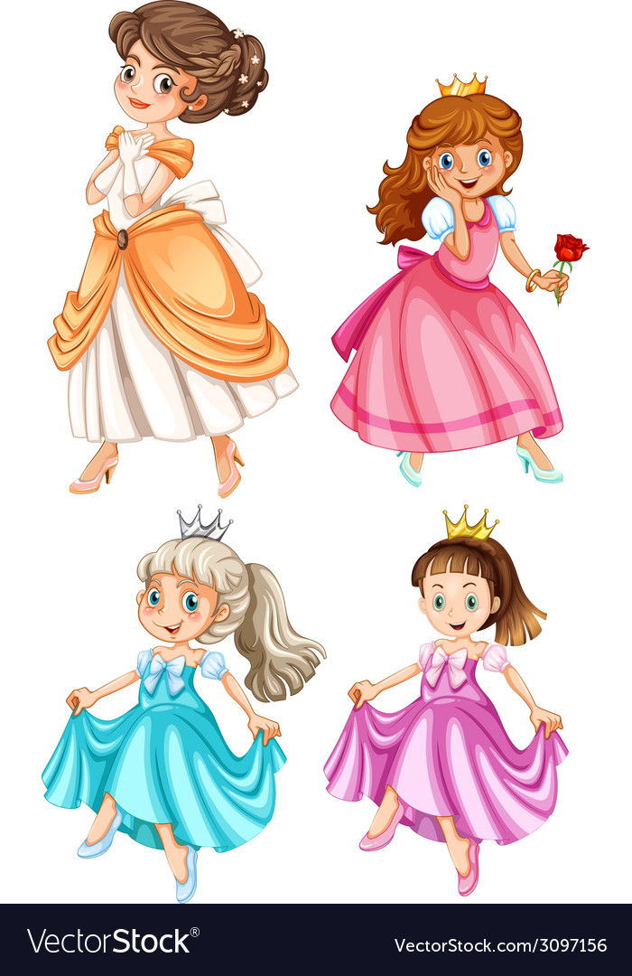 Princess Royalty Free Vector Image - VectorStock