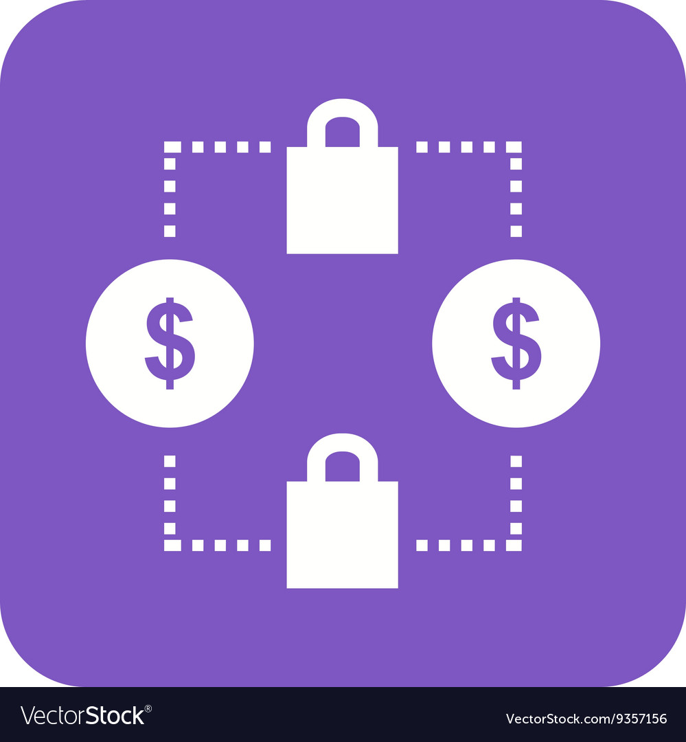 Secure Transactions Royalty Free Vector Image - VectorStock