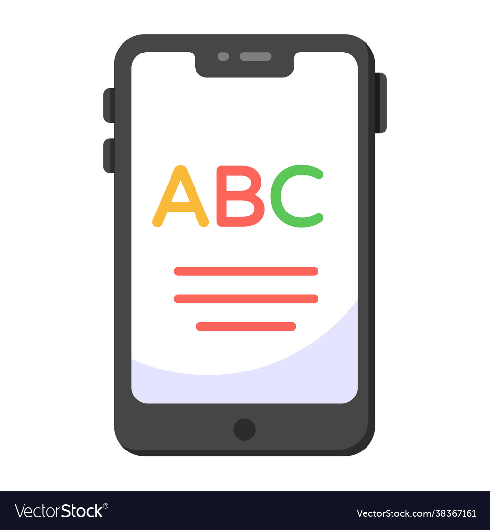Abc learning Royalty Free Vector Image - VectorStock